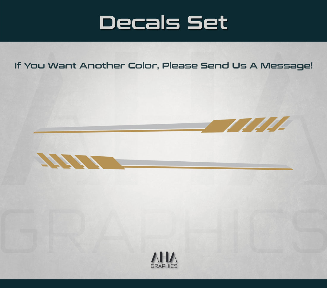 Mercedes AMG E63 Final Edition Side Stripes Decals – AHA Graphics