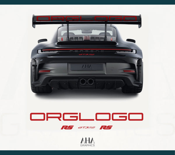 992 GT3 RS Wing Decals – AHA Graphics