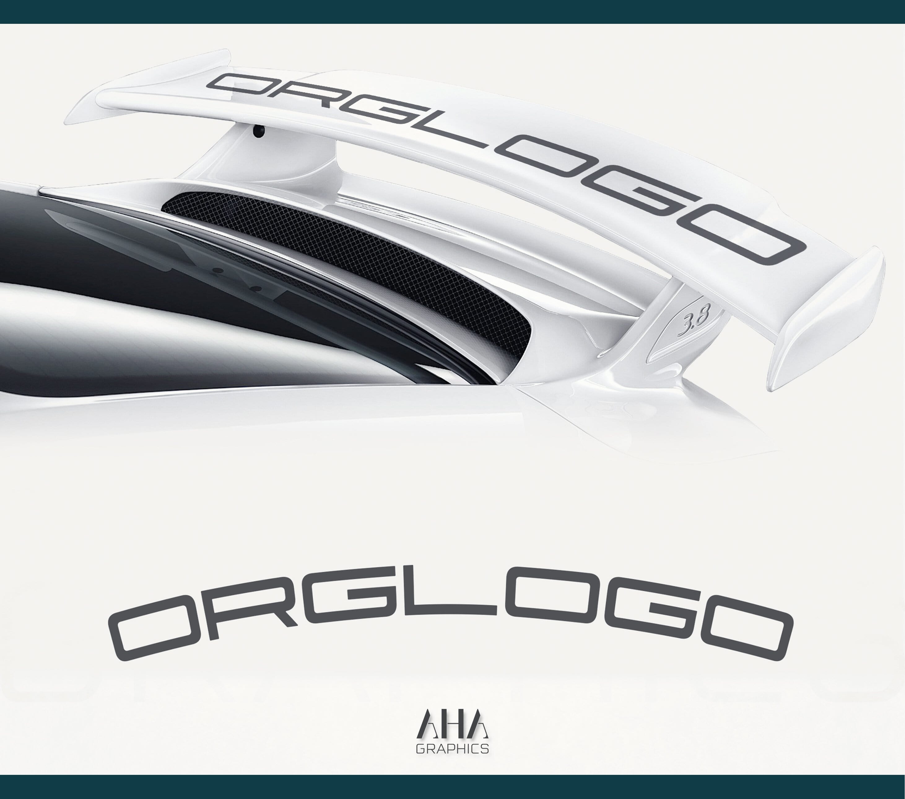 991 GT3 Door Sides And Wing Decals – AHA Graphics