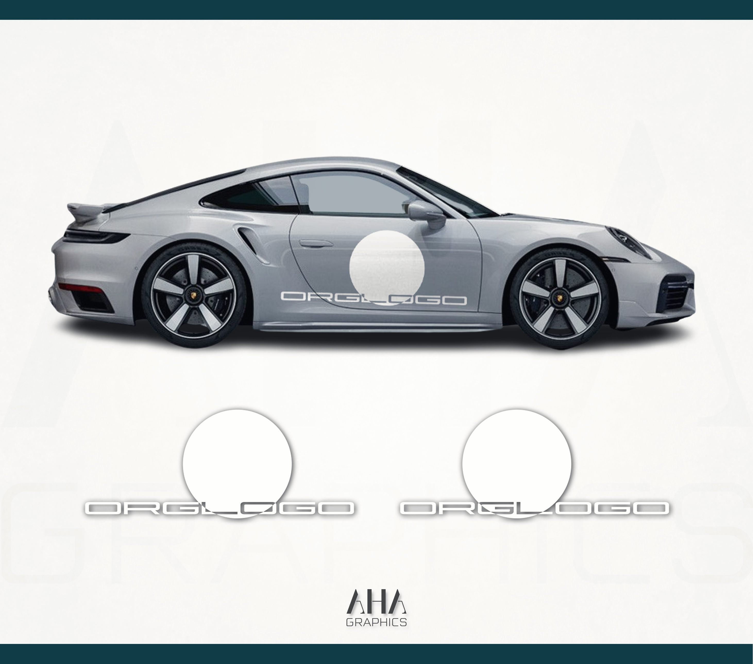 911 992 Turbo ST Side Graphics Decals – AHA Graphics