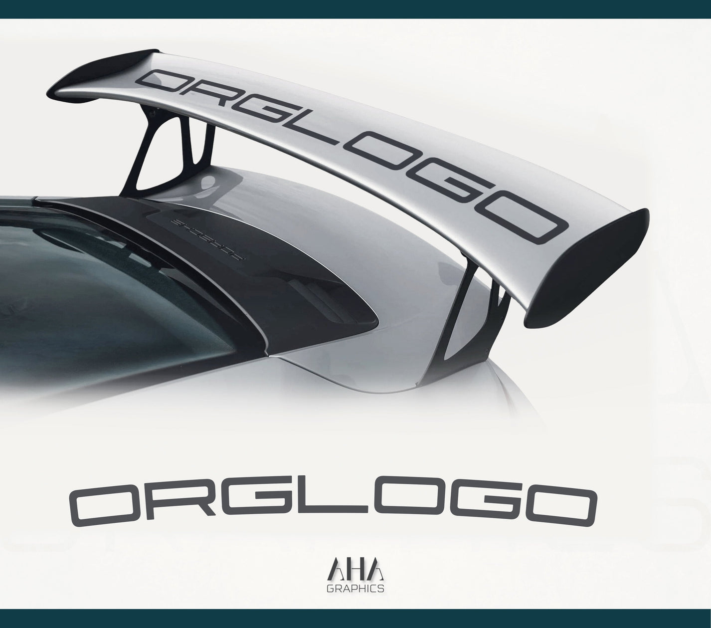 991 991.2 911 GT3RS Wing Decals – AHA Graphics