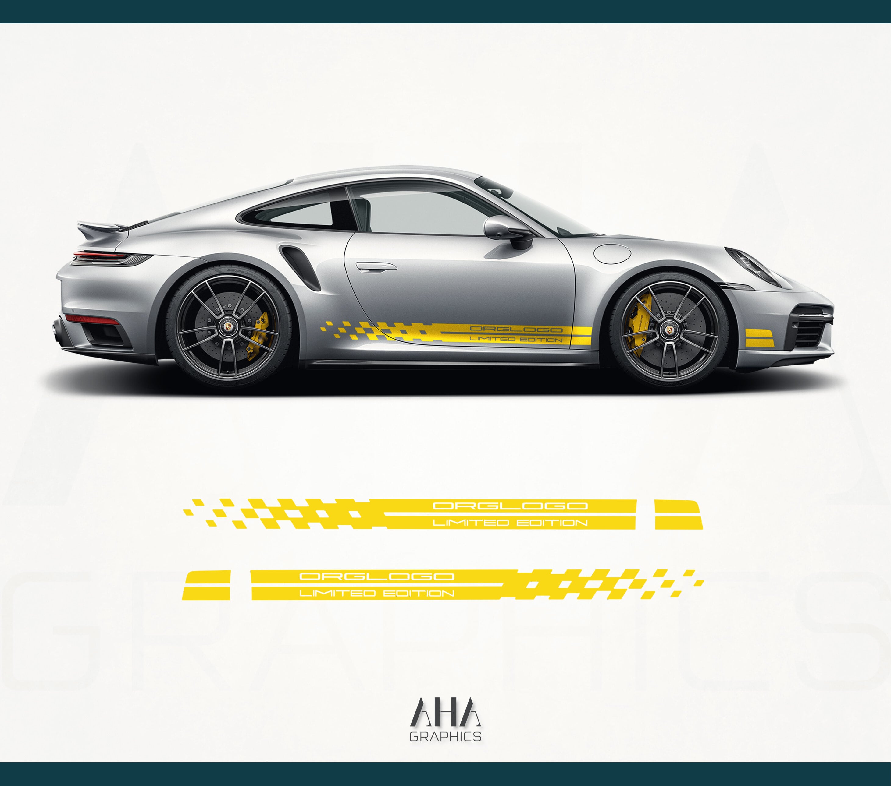992 911 Limited Edition Side Stripes Decals – AHA Graphics